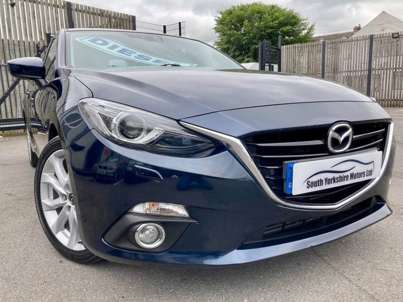 Used MAZDA MAZDA3 2015 Blue in Doncaster, South Yorkshire | South ...