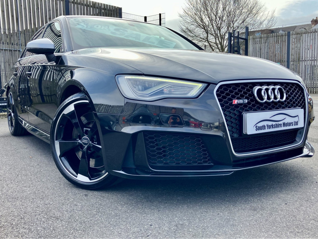SOLD - Used AUDI RS3 2016 Black in Doncaster, South Yorkshire | South ...